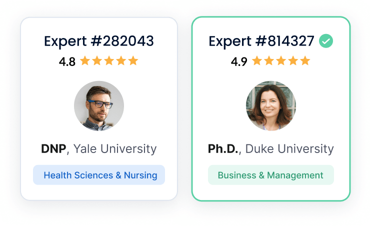 Struggling With Your Assignment? Get Help from Verified Experts!
